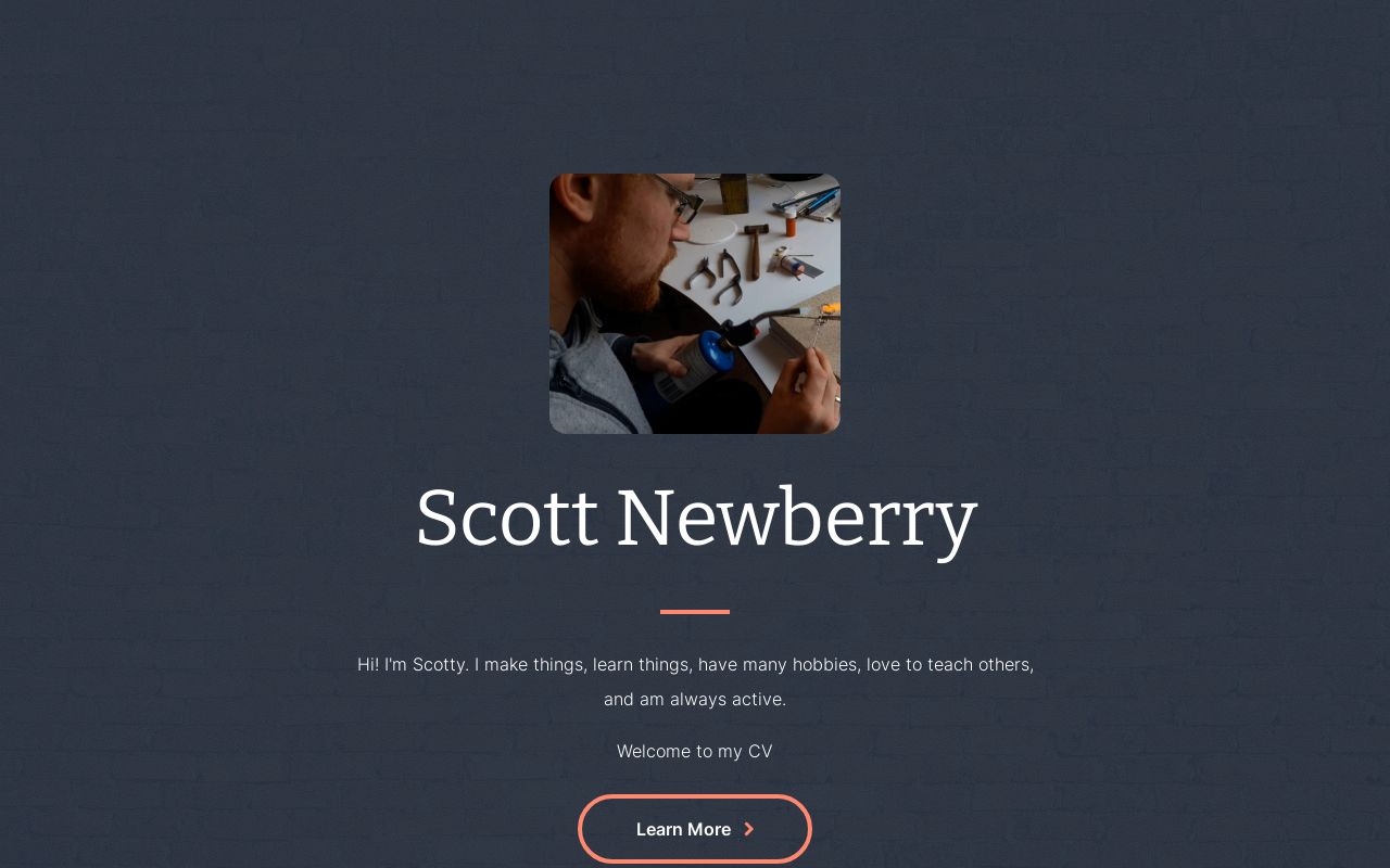 Scottys CV - thanks for visiting